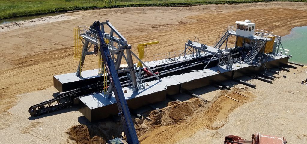 Chain Ladder Dredges | Custom Dredge Manufacturer | Custom Dredge Works