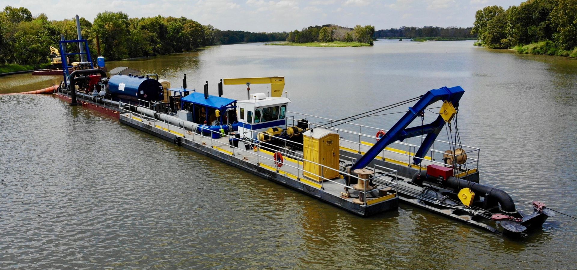 Cutterhead Suction Dredges | Custom Dredge Manufacturer | Custom Dredge ...