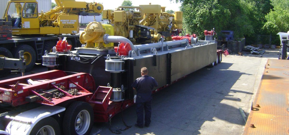 Dredge Transport | Custom Dredge Manufacturer | Custom Dredge Works