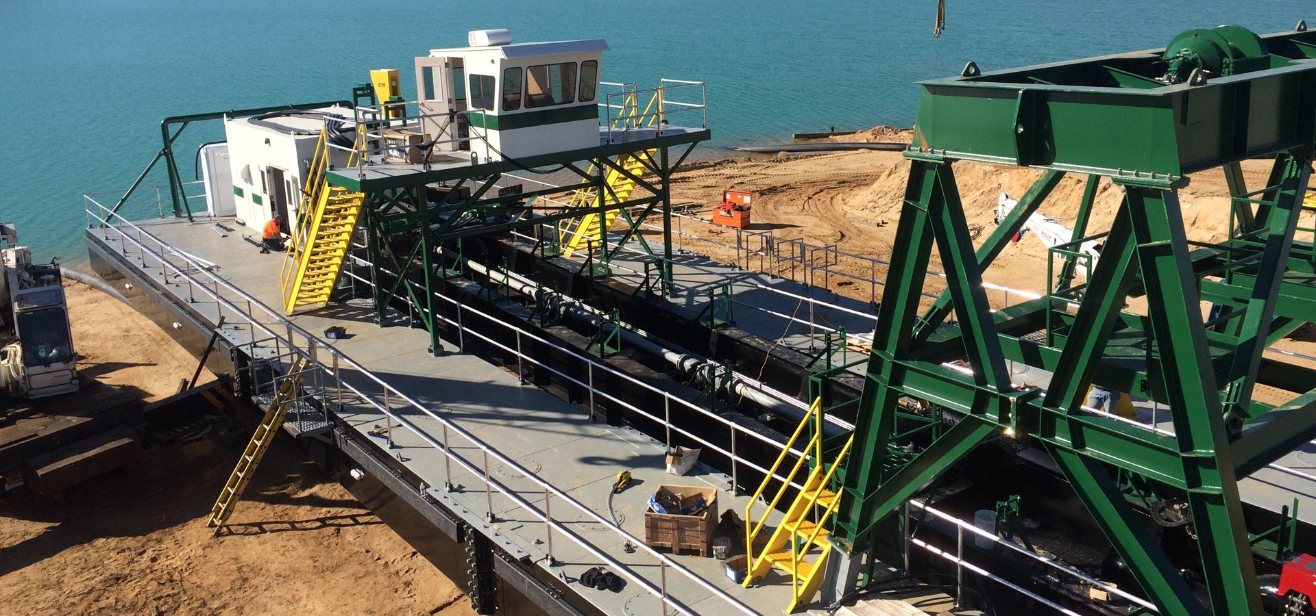 Dredge Upgrades | Custom Dredge Manufacturer | Custom Dredge Works