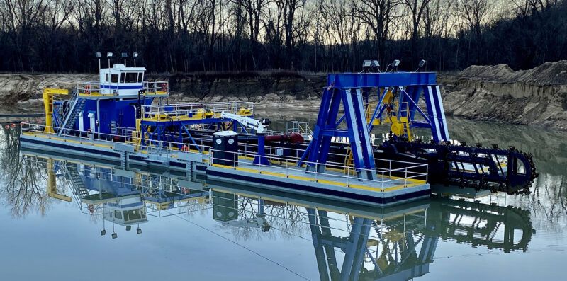 Chain Ladder Dredges | Custom Dredge Manufacturer | Custom Dredge Works