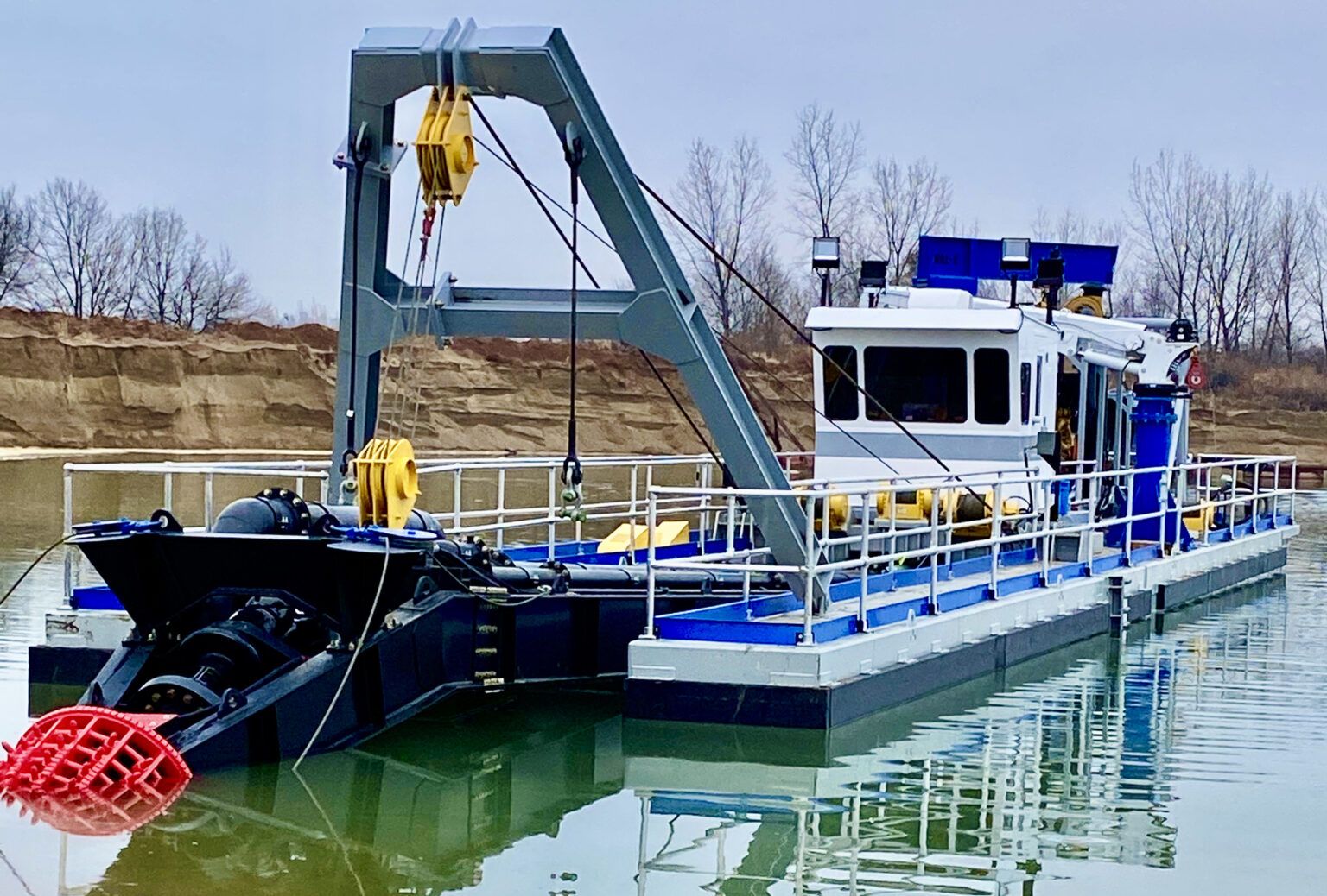 Cutterhead Suction Dredges | Custom Dredge Manufacturer | Custom Dredge ...