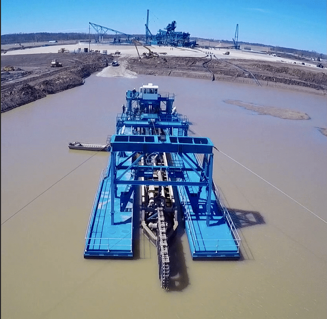 Chain Ladder Dredges | Custom Dredge Manufacturer | Custom Dredge Works